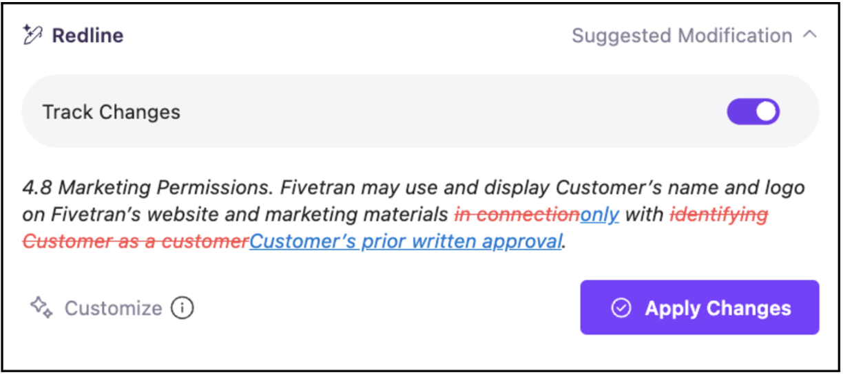 Screens Redlining Evaluation