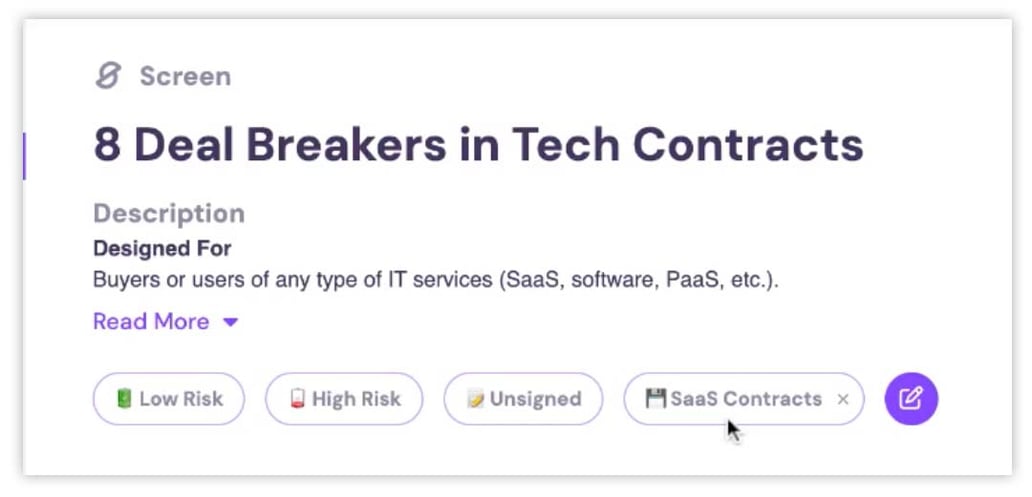 Use Labels to Manage, Organize, and Filter Screens and Documents.